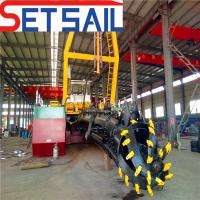 China 650mm Suction Pipe Diameter 24 Inch Cutter Suction Dredger with 300kw Cutter Head Power for sale