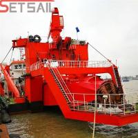 China Customizable Diesel Engine 24inch Cutter Suction Sand Dredger with Underwater Pump for sale