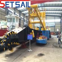 China 5500 Cubic Meter Water Flow Hydraulic 24 Inch Cutter Suction Sand Dredge with 1100m3 Pump for sale