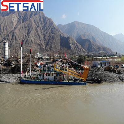 China 5000 Cubic Meter Dredger Barge Perfect for Customized River/Port/Lake Operations for sale