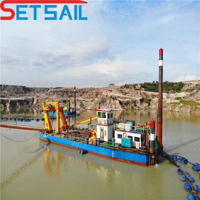 China River Lake Port Reservoir Inland Waterway Cutter Suction Dredger Equipment in Malaysia for sale