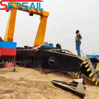 China Hydrocyclone 26 Inch River Sand Dredging Boat with 6000 Cubic Meter Per Hour Water Flow for sale