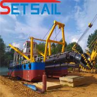 China 26 Inch Cutter Suction Mining Dredging Boat with Water Flow 6000 Cubic Meter Per Hour for sale