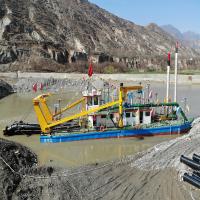 China 68000.000kg Package Gross Weight Cutter Suction Dredger for Sand Dredging Stockpiling for sale