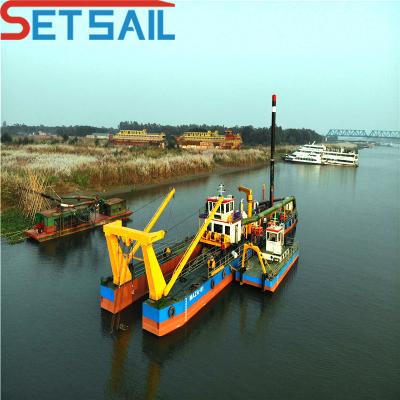 China Siemens PLC System Dredge Machine Sand Pumping Cutter Suction Dredger for Hydrocyclone for sale