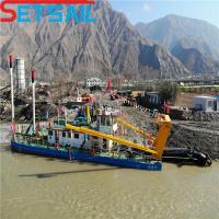China Submersible Cutter Sand Suction Dredger with 6000 Cubic Meter Per Hour Water Flow for sale