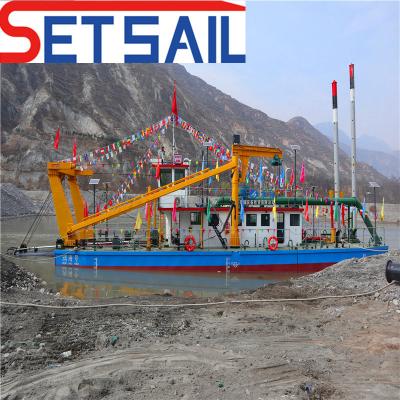 China Portable Size Mini Sand Suction Dredger Machine with Samples at US 100000/Set for sale