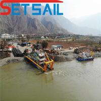 China 70 Countries' Set Sail Cutter Suction Dredger with Discharge Distance of 100m-6000m for sale