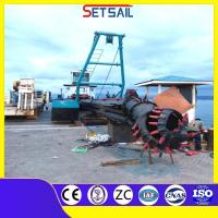 China Hydraulic Sand Dredge with Water Pump 720kw Auxiliary Engine Power 43 Meter Total Length for sale