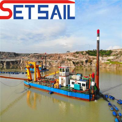 China Initial Payment Cutter Suction Dredging Sand Ship Qh5015 Dredger for Dreding Depth 4m-25m for sale