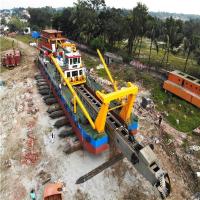 China 3900.00cm * 750.00cm * 200.00cm Package Size Cutter Suction Dredger for Sea Sand Dredging for sale