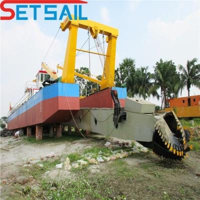China 20 Meter Maximum Dredging Depth Gold Sand Mining Dredge/Dredger for Beach Dredging for sale