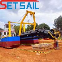 China 500-2000m Discharge Distance CTS Slot Type Hydraulic System 24 Inch Cutter Suction Dredger for sale