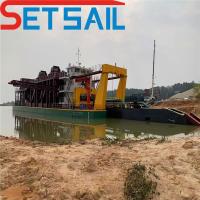 China 500-2000m Discharge Distance CTS Slot Type Hydraulic System 24 Inch Cutter Suction Dredger for sale
