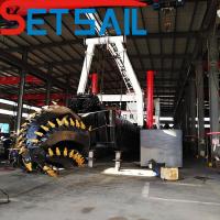 China 500-2000m Discharge Distance CTS Slot Type Hydraulic System 24 Inch Cutter Suction Dredger for sale