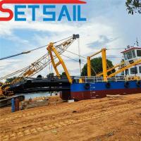 China 500-2000m Discharge Distance CTS Slot Type Hydraulic System 24 Inch Cutter Suction Dredger for sale