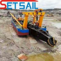 China 6 Kilometer Maximum Discharge Distance Dredging Cutter Suction Dredger for Operation for sale
