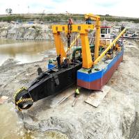 China 20inch Hydraulic Diesel Engine Cutter Suction Dredger for Sea and Lake Sand Extraction for sale