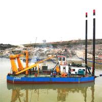 China 20inch Hydraulic Diesel Engine Cutter Suction Dredger for Sea and Lake Sand Extraction for sale