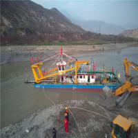 China Cumins Diesel Engine Dredger for Gold Sand Mining 400 to 20000 Cubic Meter Water Flow for sale