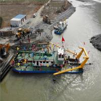 China Cumins Diesel Engine Dredger for Gold Sand Mining 400 to 20000 Cubic Meter Water Flow for sale