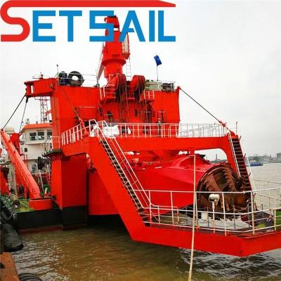 China CTS Slot Type Advanced Hydraulic System Cutter Suction Dredger for Reservoir Dredging for sale