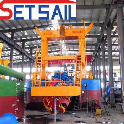 China 3500m3 Water Flow Cutter Suction Dredger with Siemens PLC and Rexroth Hydraulic System for sale