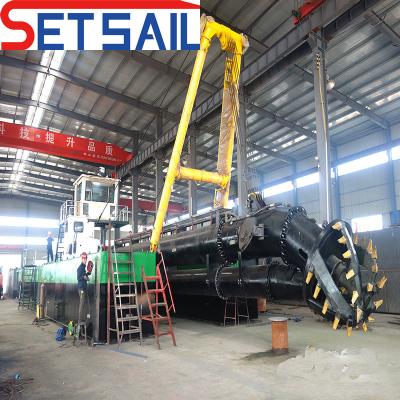 China Cutter Suction Dredger with Germany Rexroth Hydraulic Fuel Consumption for sale