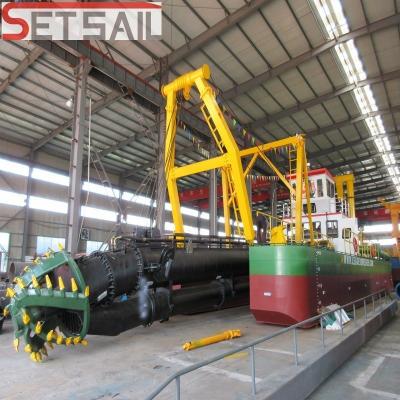 China Siemens PLC System 4000m3 Water Flow Cutter Suction Dredger with Wn500 Slurry Pump Type for sale