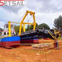 China Siemens PLC System 4000m3 Water Flow Cutter Suction Dredger with Wn500 Slurry Pump Type for sale