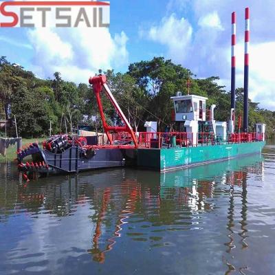 China 1000m3 Capacity Full Hydraulic Cutter Suction Sand Dredger for in Lake and River for sale