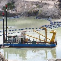 China 17-60 Meter Total Length Diesel Engine Cutter Suction Dredger QHCSD-1 for River and Lake for sale
