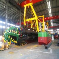 China 17-60 Meter Total Length Diesel Engine Cutter Suction Dredger QHCSD-1 for River and Lake for sale