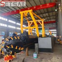 China 170 Kw Diesel Power Cutter Suction Dredger for Sand Pump Water Flow 3500m3 18 Inch for sale