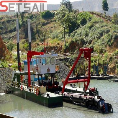 China 895 Kw 31 Meter Cutter Suction Dredger with Diesel Engine Power and 18 Inch Sand Pump for sale