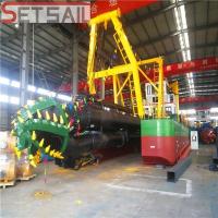 China 895 Kw 31 Meter Cutter Suction Dredger with Diesel Engine Power and 18 Inch Sand Pump for sale