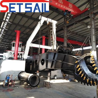 China Siemens PLC System QHCST-26 Fully Automatic Cutter Suction Mud Dredger for River Sand for sale