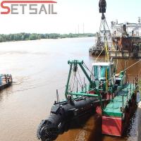 China 895 Kw Main Engine Power High Capacity 750m3 18 Inch Cutter Suction Dredger with Pump for sale