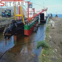 China 895 Kw Main Engine Power High Capacity 750m3 18 Inch Cutter Suction Dredger with Pump for sale