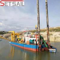 China River Sand Cutter Suction Dredger with Hydraulic Motor Set Sail US Currency for sale