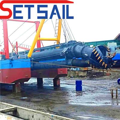 China 18inch Cutter Suction Sand Dredger with Customized Diesel Engine and Pump Equipment for sale