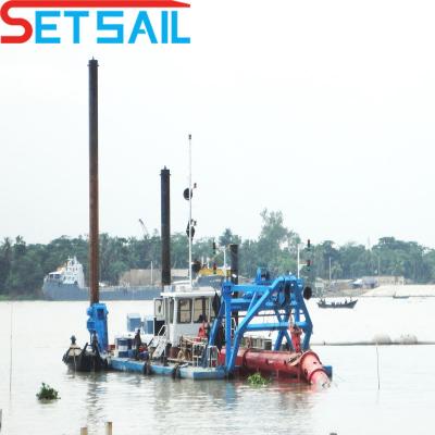 China 18inch Hydraulic Control Cutter Suction Dredger for River Sand Slot Type CTS Draft 1.2m for sale