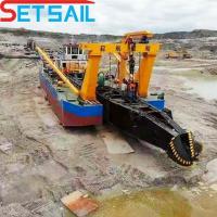 China Total Weight 28-1000t 12 Inch Diesel Engine Cutter Suction Dredging Machinery for Sand for sale