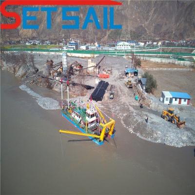 China 18inch Diesel Engine Hydraulic Cutter Suction Dredger with 500mm Discharge Pipe Diameter for sale