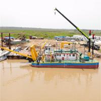 China 700m3/H Cutter Suction Dredger for Bangladesh River Sand CTS Slot Type Initial Payment for sale