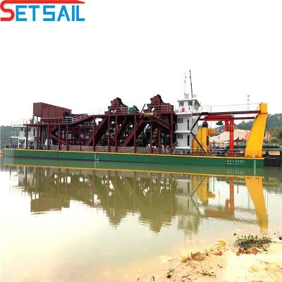 China Lifelong After-sales Service Diesel Power Cutter Suction Dredger for River Sand Dredging for sale