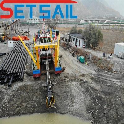 China 230000.000kg Stock Cutter Suction Dredger with Diesel Engine Power and 15m Dredging Depth for sale