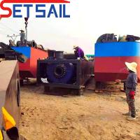 China Total Height 2.2m Diesel Engine Water Flow 5000m3 Cutter Suction Dredger with Hydraulic for sale