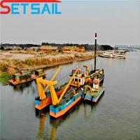 China 4000m3 Water Flow Cutter Suction Sand Dredger QHCSD-272 with 170 Kw Cutter Head Power for sale