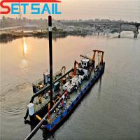 China 4000m3 Water Flow Cutter Suction Sand Dredger QHCSD-272 with 170 Kw Cutter Head Power for sale